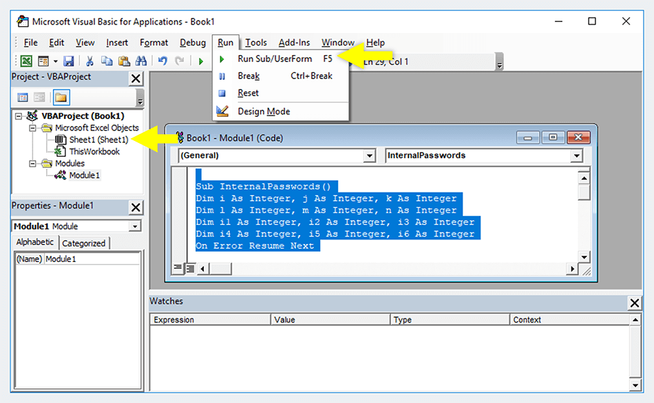 Cara buka Unprotect Sheet Excel lupa password Cara buka Unprotect Sheet Excel lupa password